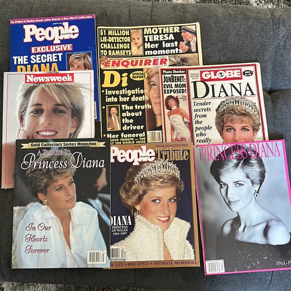 People Magazine | Other | A Collection Of Princess Diana Magazines ...